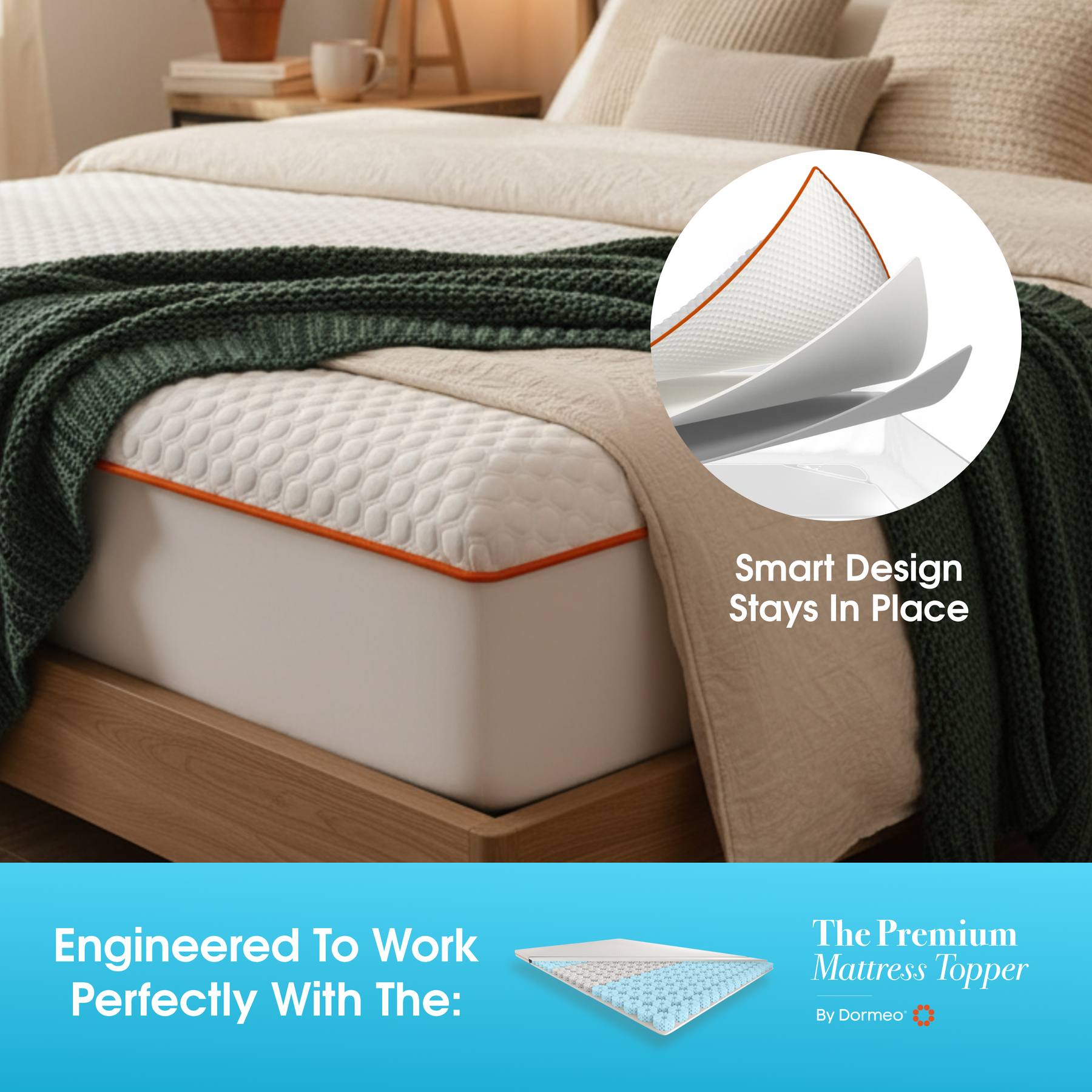 The Premium Mattress Protector by Dormeo® - Waterproof & Breathable